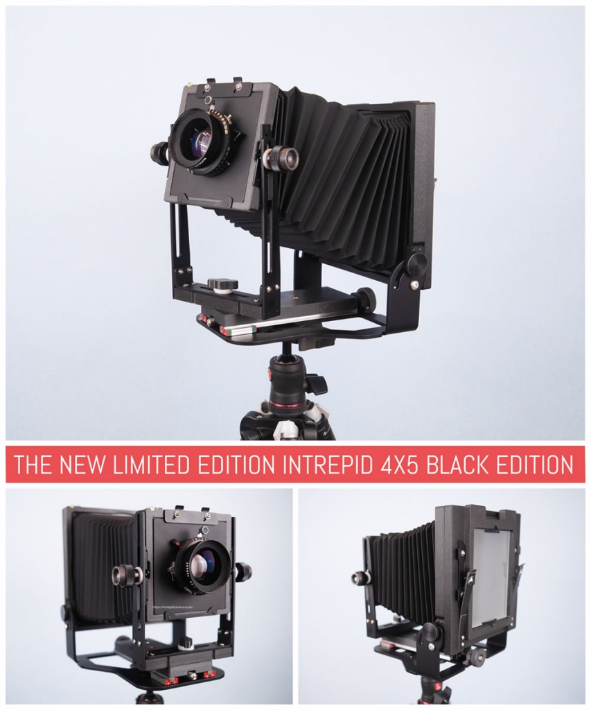 The new limited edition Intrepid 4x5 Black Edition - EMULSIVE