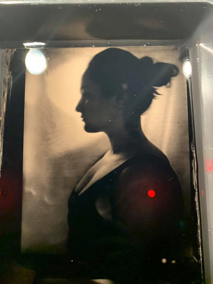 A world-first? Creating a traditional wet plate portrait over the ...
