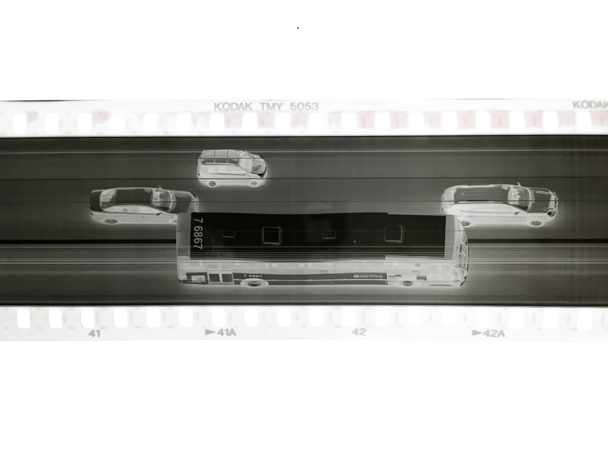 As a roll of film moves across the film plane: making a slit-scan ...