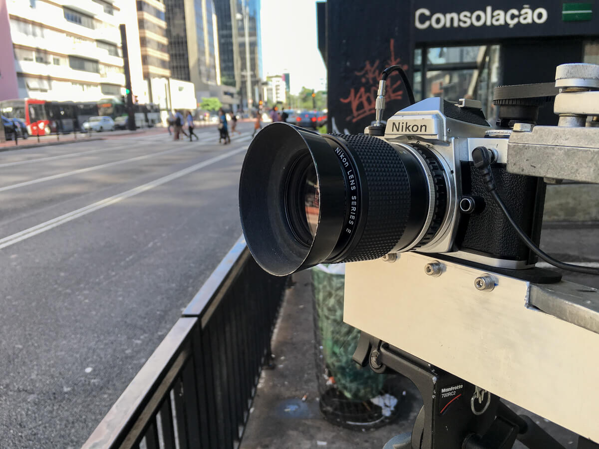 As a roll of film moves across the film plane: making a slit-scan ...