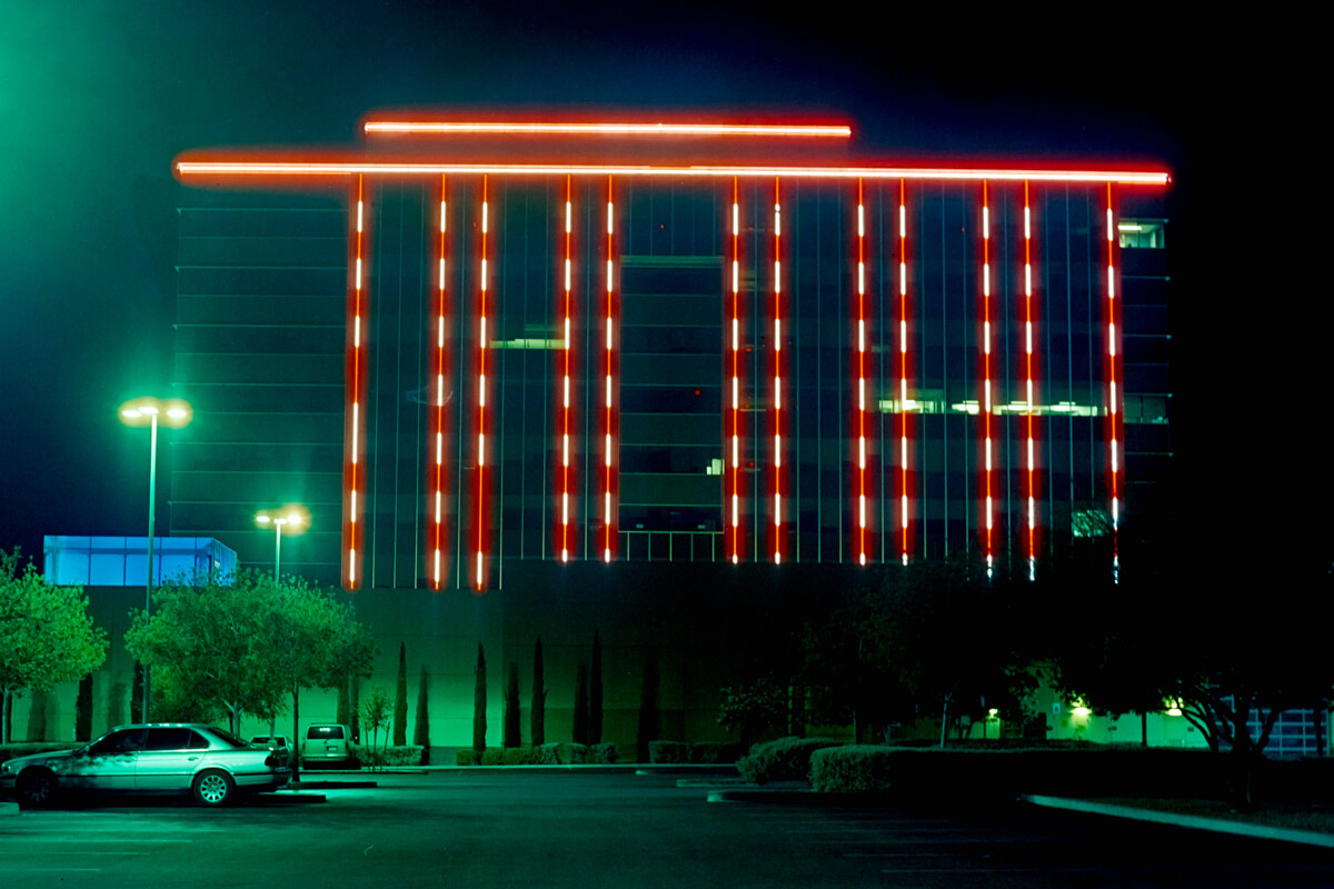 5 Frames... Of the Downtown Summerlin on Cinestill 800T (120 Format ...