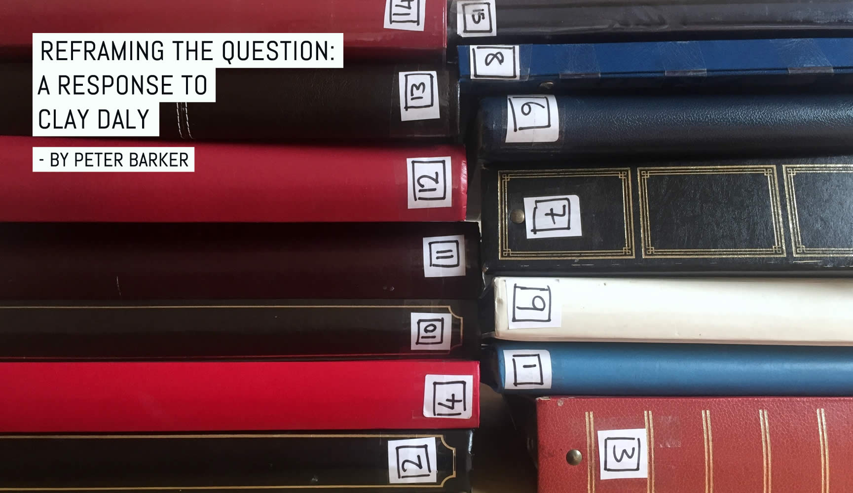 Reframing The Question: a response to Clay Daly - EMULSIVE