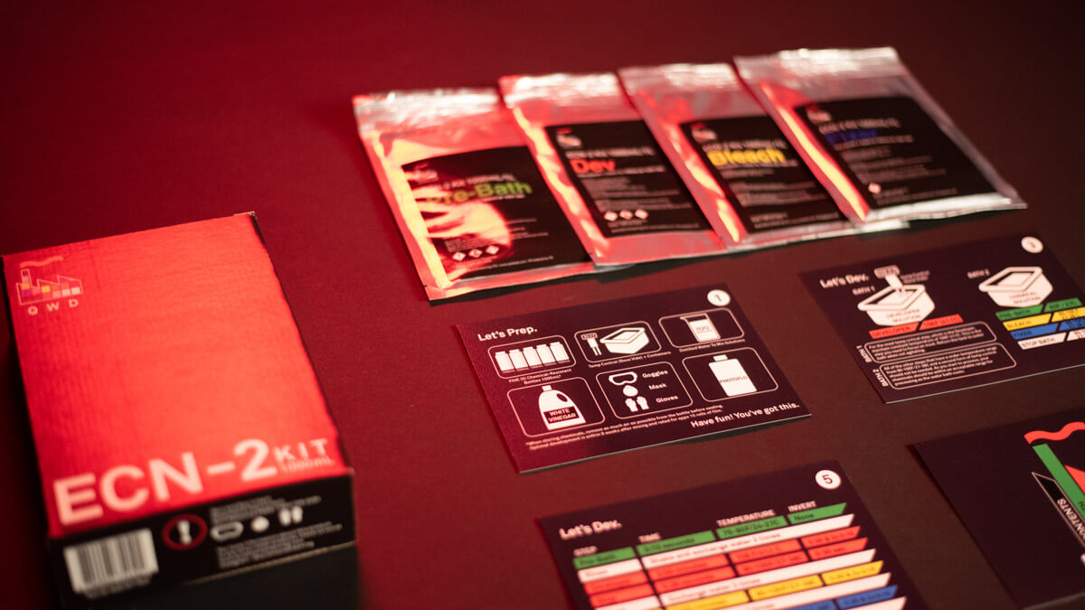 Consumer motion picture ECN-2 film developer kits from QWD Lab: info ...