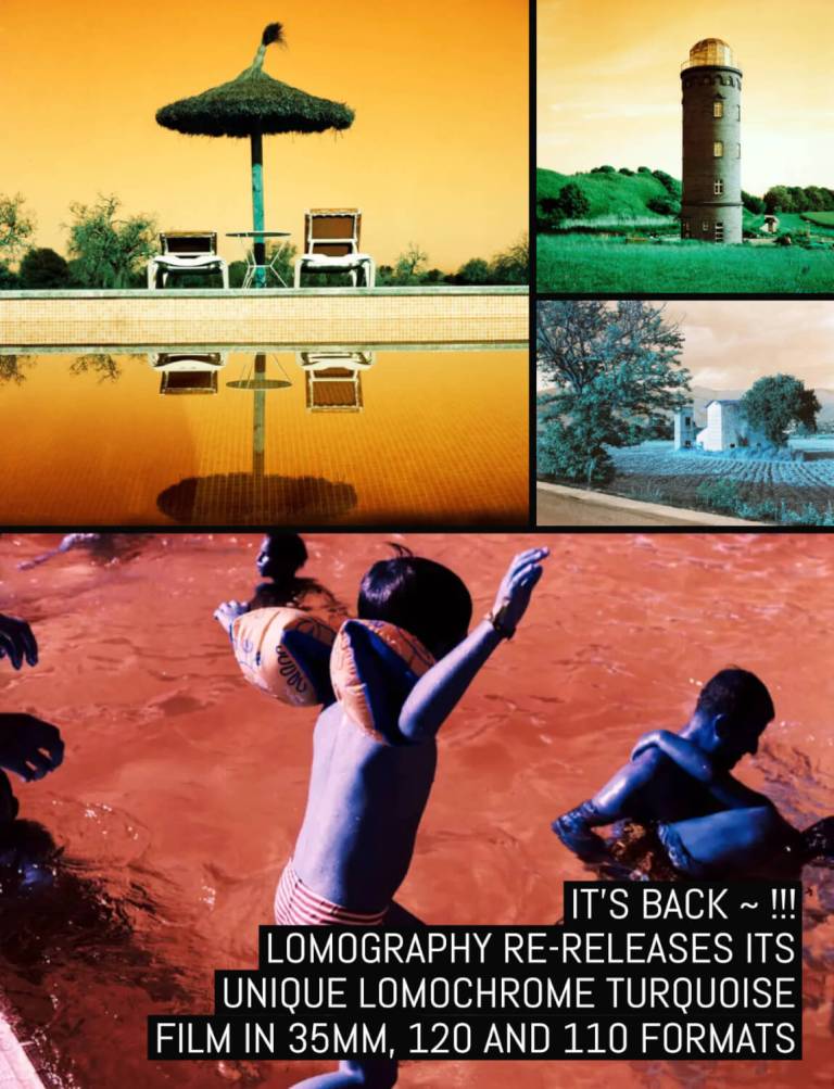 Lomography re-releases its unique LomoChrome Turquoise XR 100-400 in ...