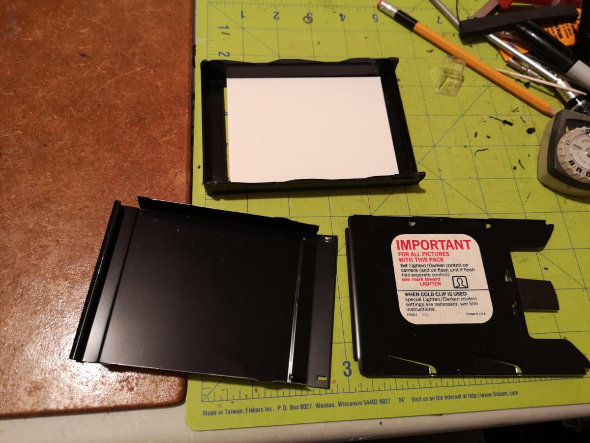 How-to: Shoot paper negatives with a Polaroid pack film Land Camera ...