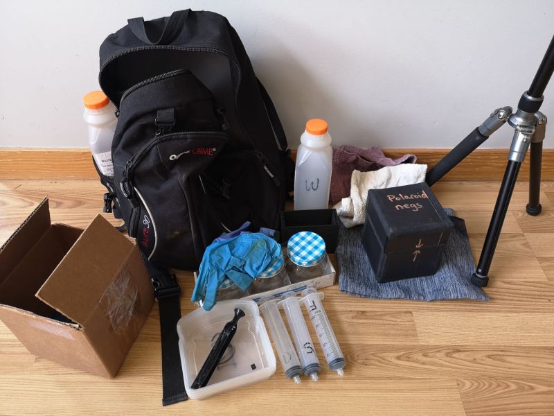 How-to: Develop paper negatives "out and about" with a field ...