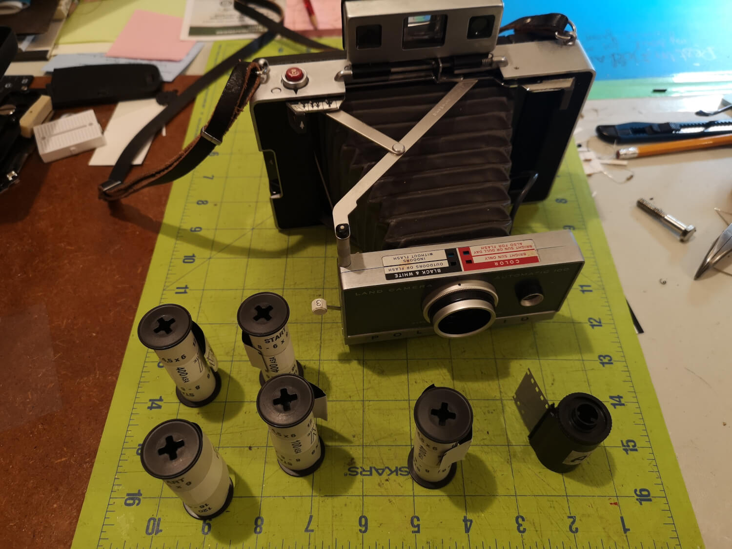 How-to: Shoot 120 & 35mm film in a Polaroid pack film camera - EMULSIVE